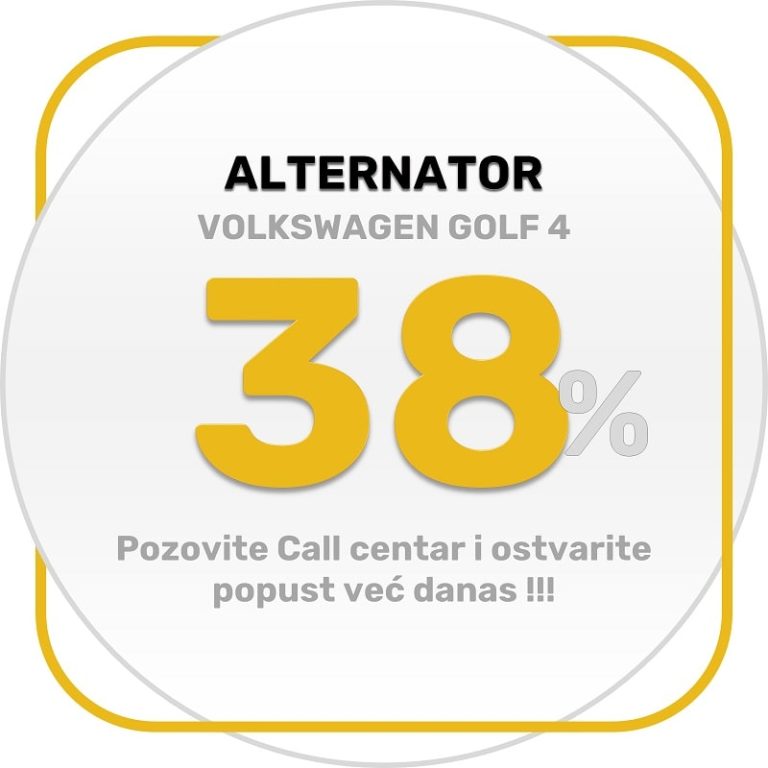 Alternator VW Golf 4 1.9 tdi - Akcijska cena | Lefindes